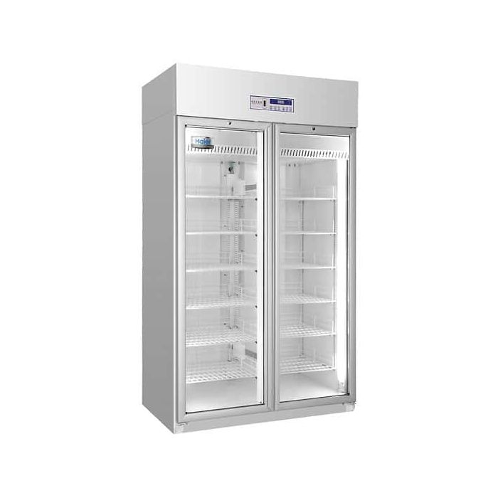 Pharmacy Refrigerator, Upright, Double Glass Door, Led Display, 4 ...