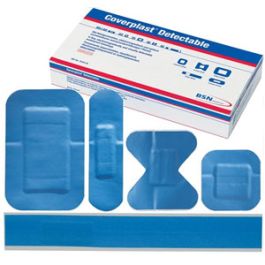 Coverplast X-Ray Detectable Plasters, Assorted (Pack of 95) | AHP Medicals